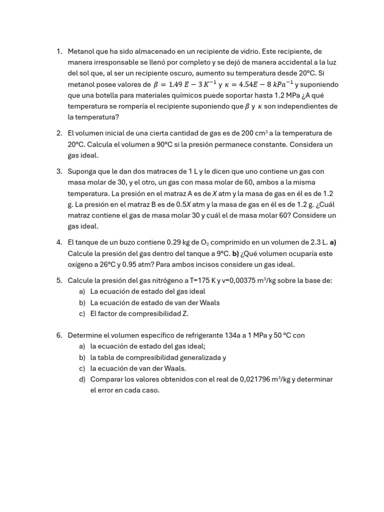 Problemas de Práctica P1 P25 | PDF