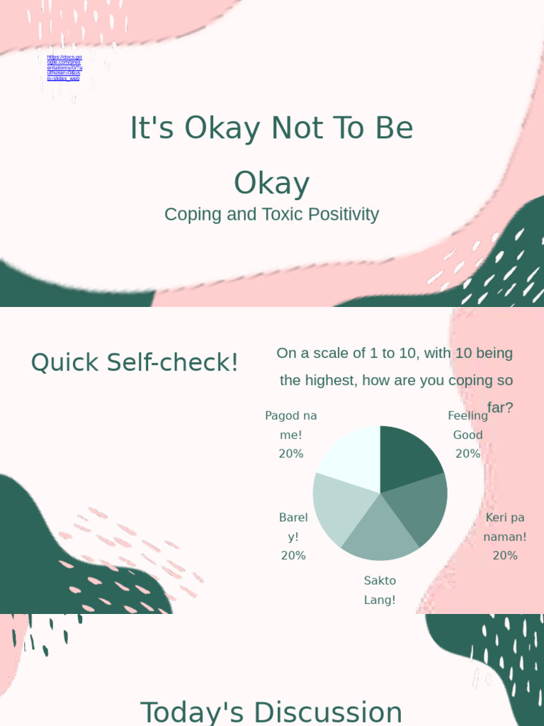 Coping vs. Toxic Positivity | PDF | Psychology | Social Psychology