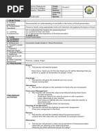 Food Preservation Lesson Plan | PDF | Career & Growth
