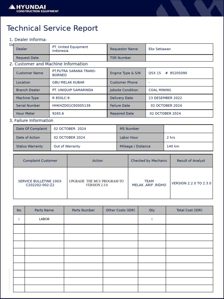TSR Inspec Oil Mix Coolant r850 PT PST | PDF