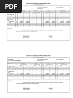 Report of Accountability For Accountable Forms | PDF | Business ...