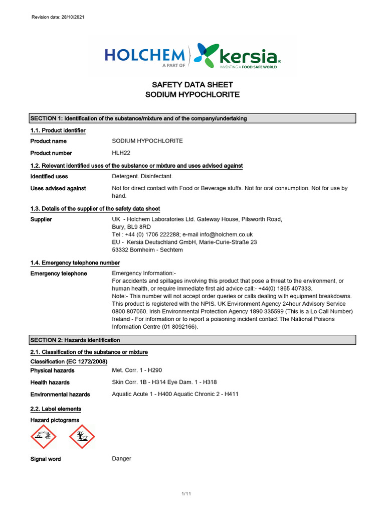Application Variation NDM RFI Response - Attachment S.12 SODIUM ...