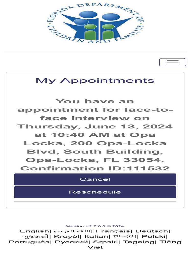 Online Appointments - Appointments | PDF