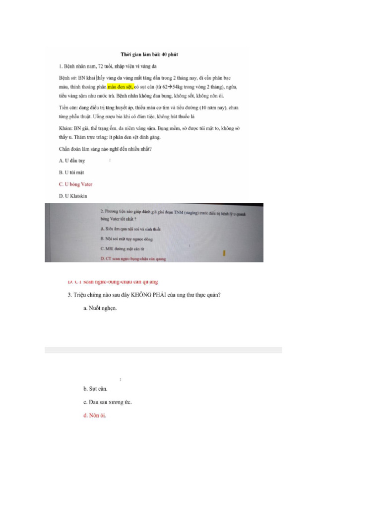 Ngoại Y6 2021-2022 Đợt 2 - GK | PDF