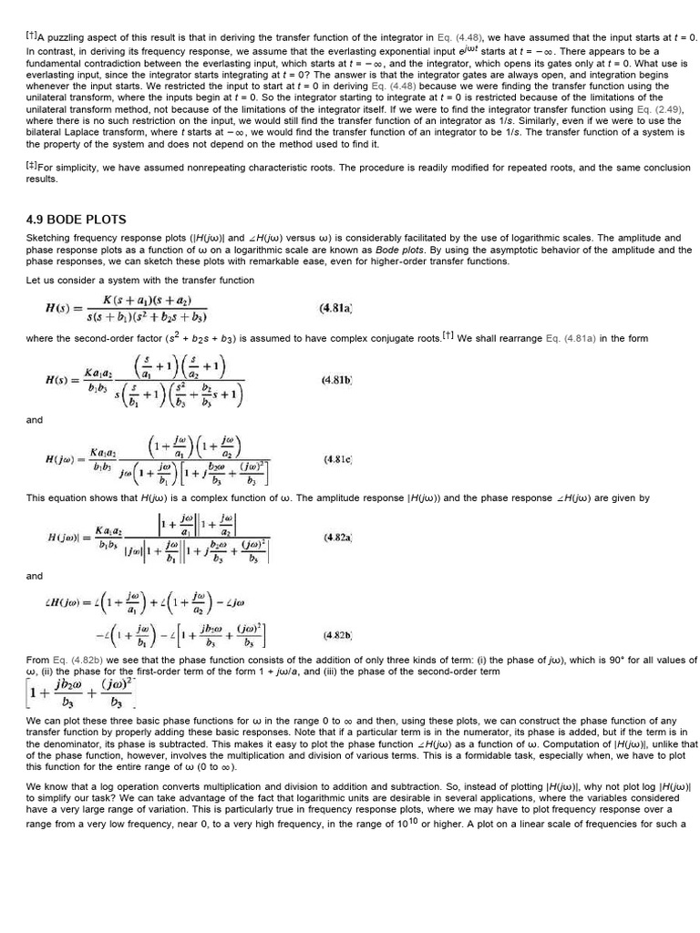Lathi_BodePlot | PDF