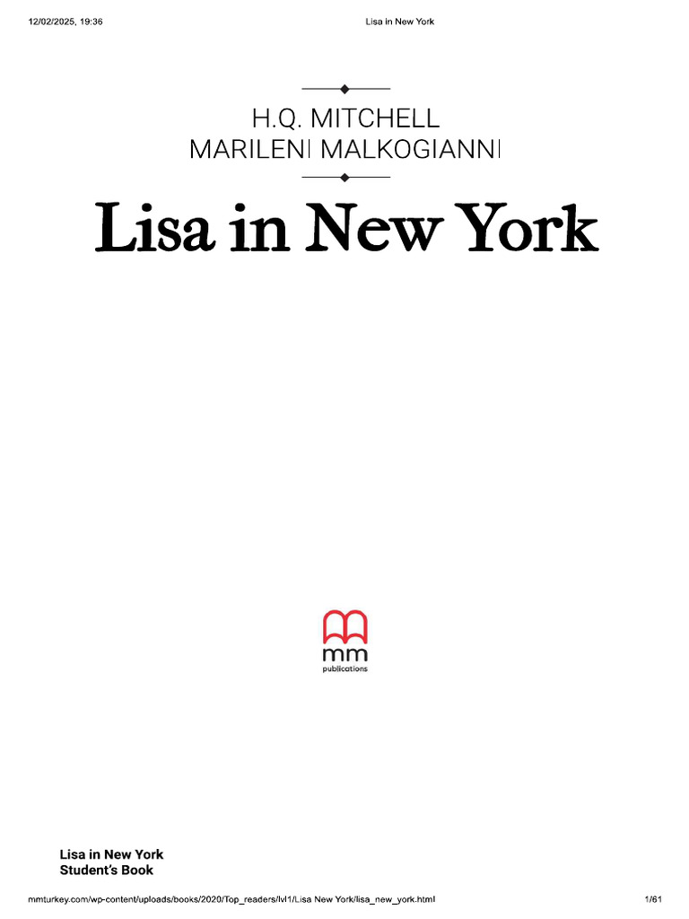 Lisa in New York | PDF