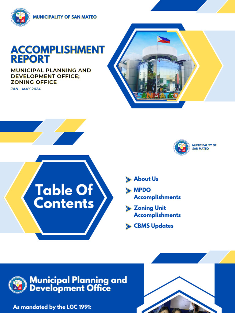 Accomplishment Report-MPDO | PDF