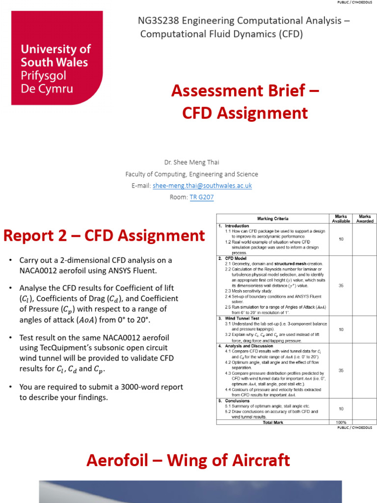 Assessment Brief PowerPoint Slides | PDF | Airfoil | Lift (Force)