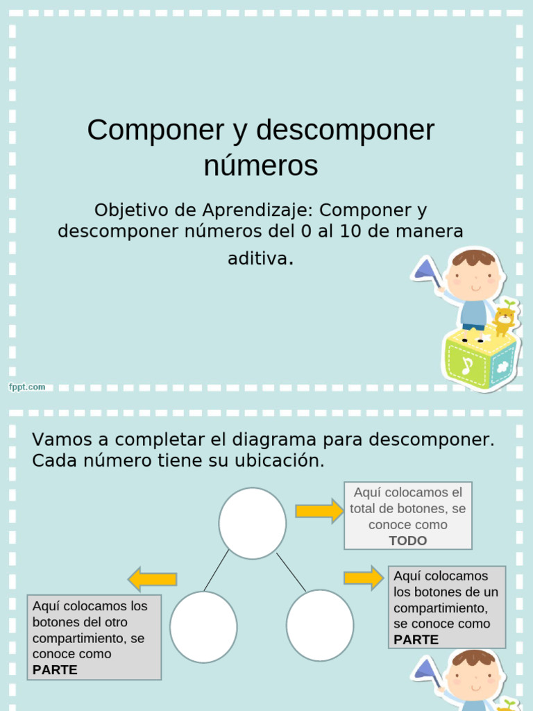 Componer y Descomponer Numeros 0 | PDF
