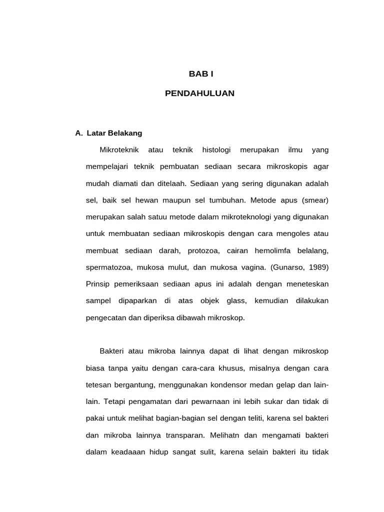 Laprak Preparat | PDF