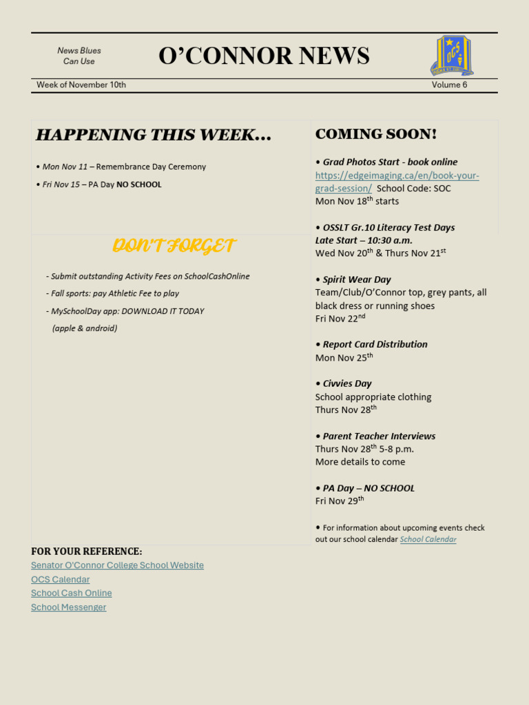 O'Connor News N10 V6 | PDF