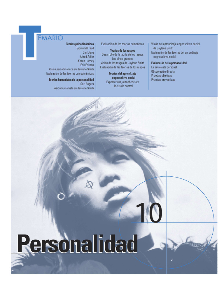 PERSONALIDAD. CAP. 10. Libro Introduccion A La Psicologia de Charles ...