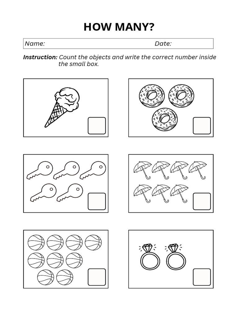 HOW-MANY-Counting-Objects | PDF
