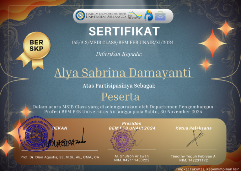 Alya Sabrina Damayanti | PDF