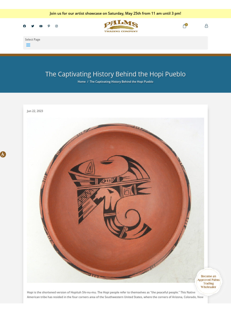 Hopi Pueblo - History of Origin | PDF | Hopi