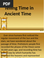 Ancient Timekeeping Methods and Clocks | PDF | Clock | Pendulum
