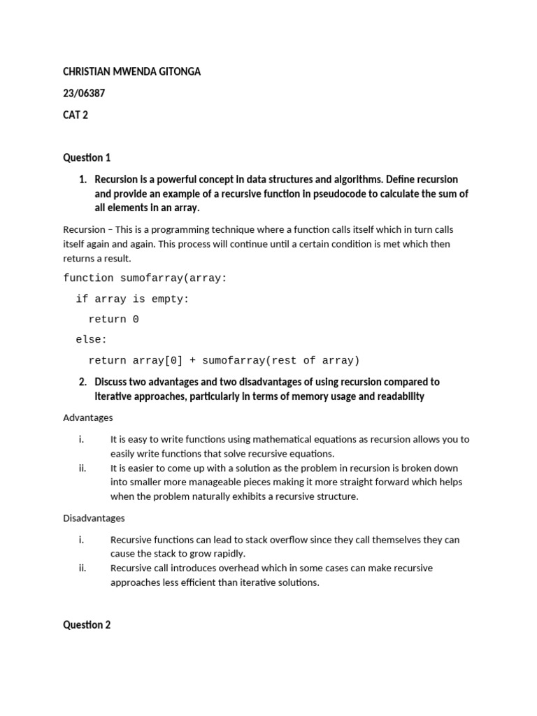 Computer Science Study Guide | PDF | Dynamic Programming | Computer Programming