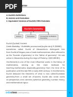 Class Ix 5. Euclid's Geometry | PDF | Axiom | Line (Geometry)