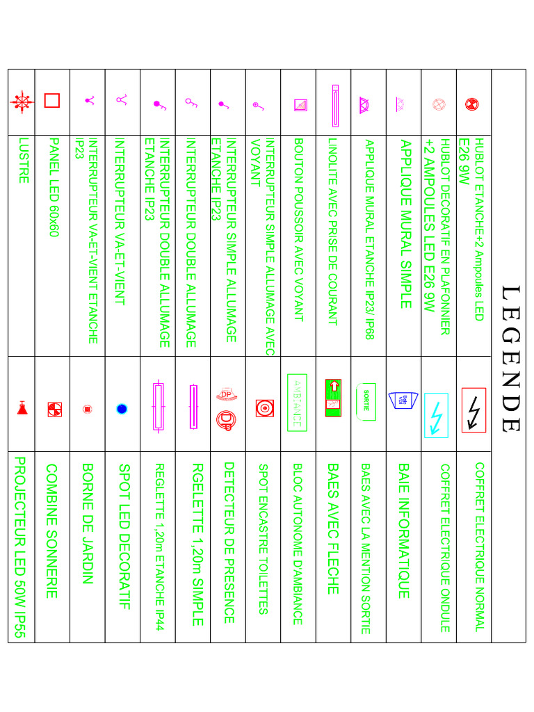 Legende 1 Eclairage | PDF