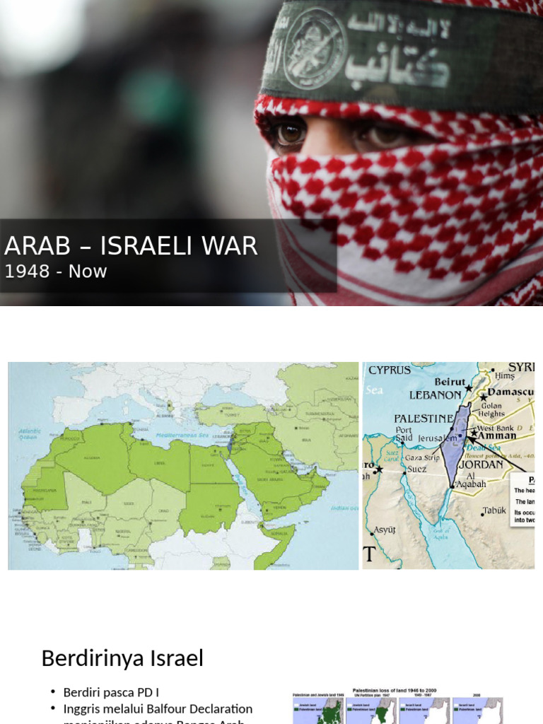 Sejarah Perang Arab-Israel 1948-Now | PDF