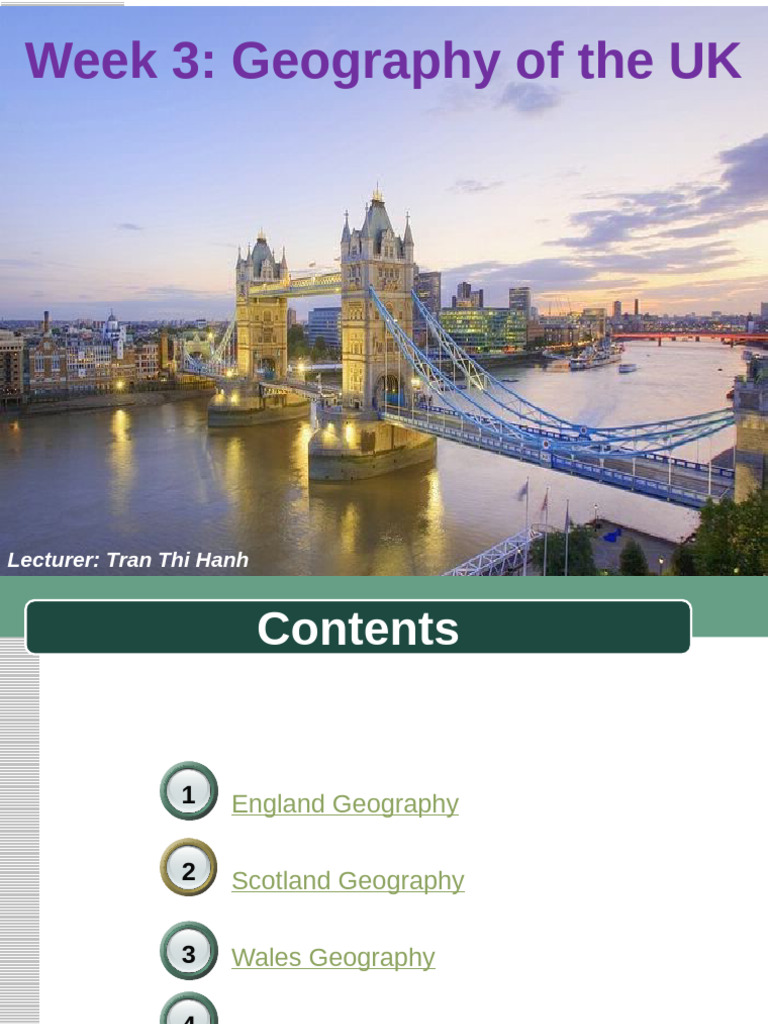UK Geography Overview: England, Scotland, Wales | PDF | Wales | England