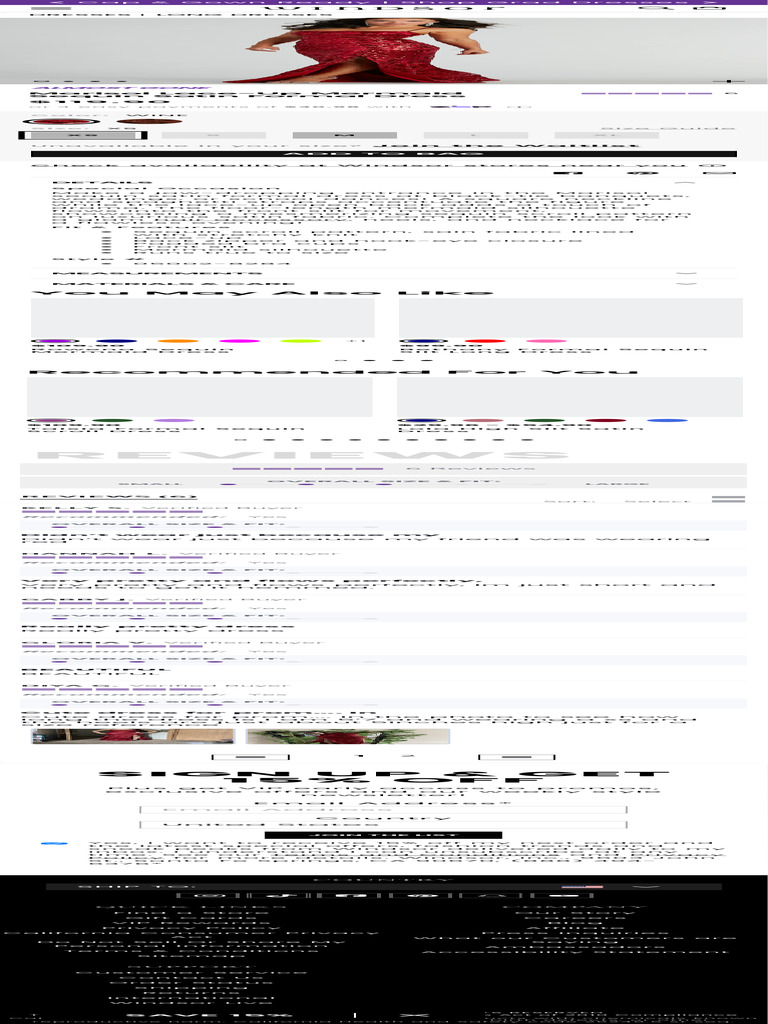 Marisol Lace-Up Mermaid Sequin Satin Formal Dress Windsor | PDF | Dress ...