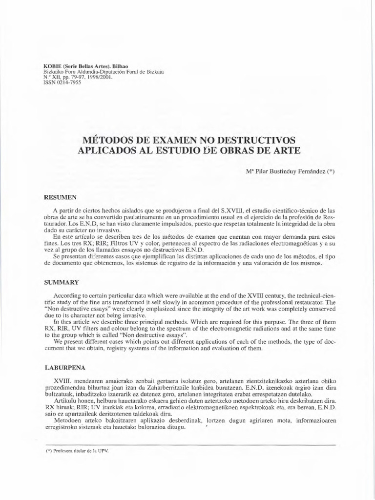Kobie - 12 - Antropcultop - Métodos de Examen No Destructivos Aplicados ...