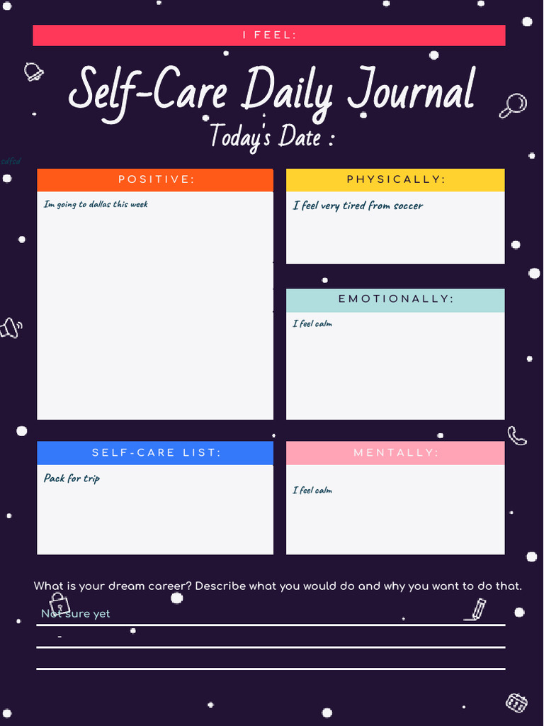 Daily Journal - Student | PDF