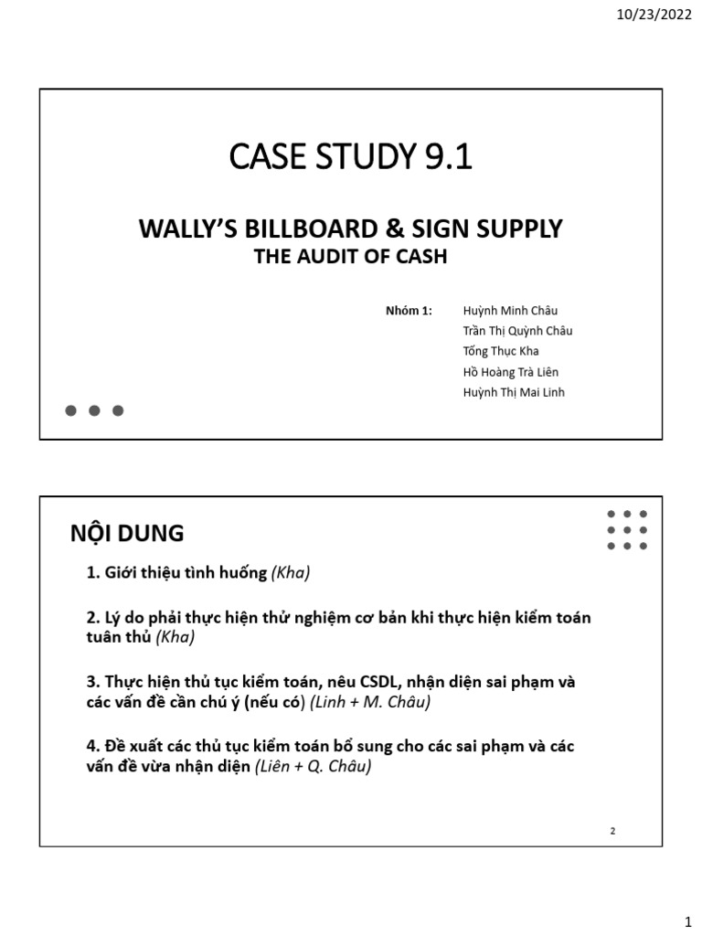 Case9 1in | PDF