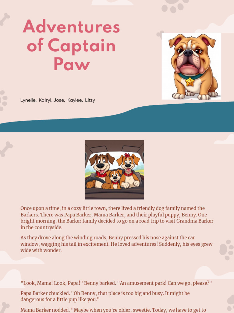 Adventures of Captin Paw | PDF