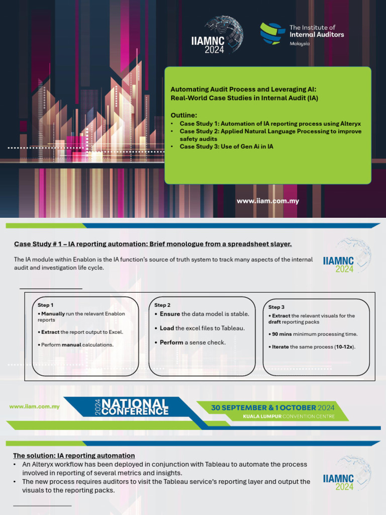 Gen-AI-Internal-Audit-Use-Cases-Awais | PDF | Methodology | Audit