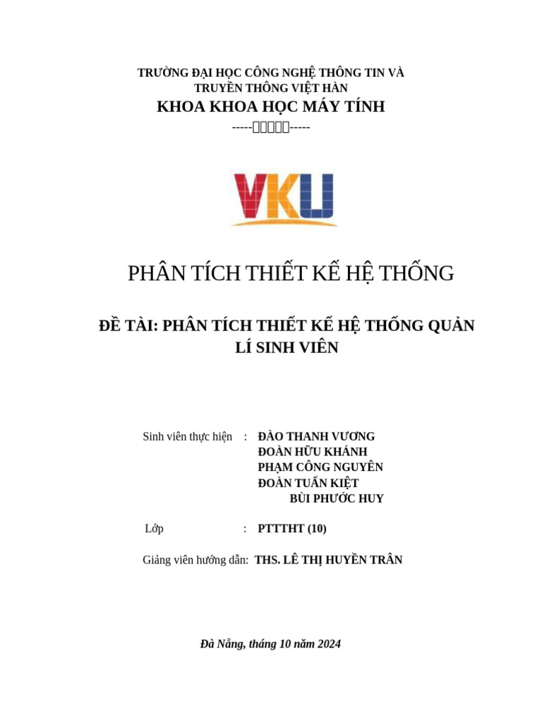 PTTKHT | PDF