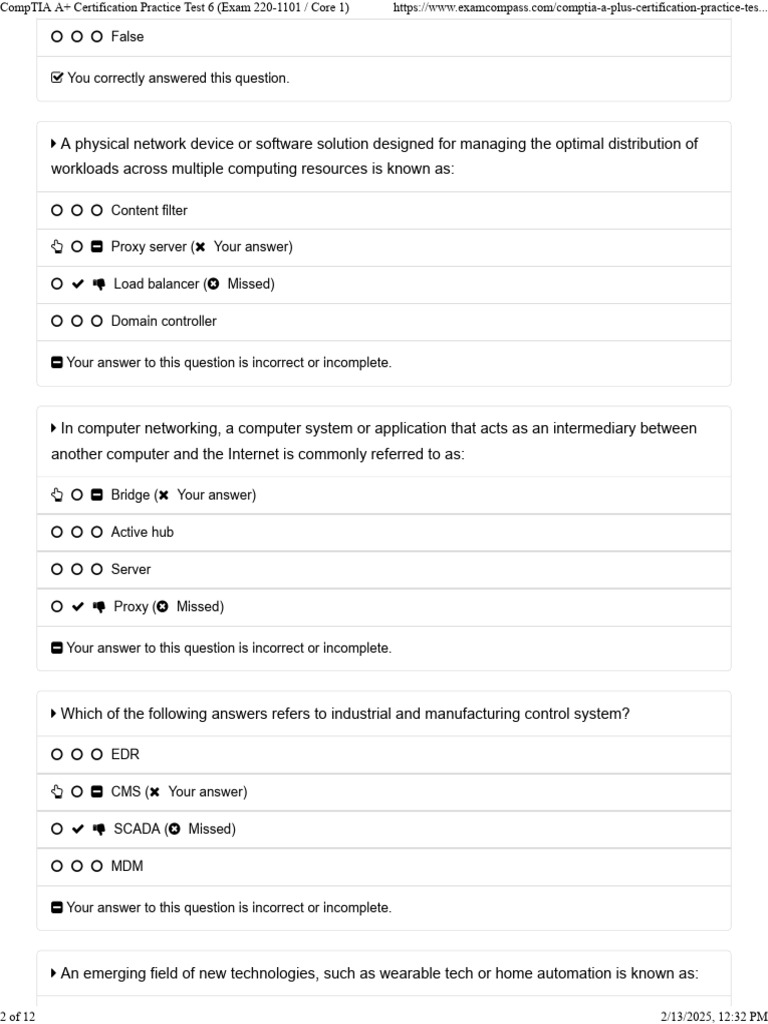 CompTIA2 | PDF | I Pv6 | Ip Address