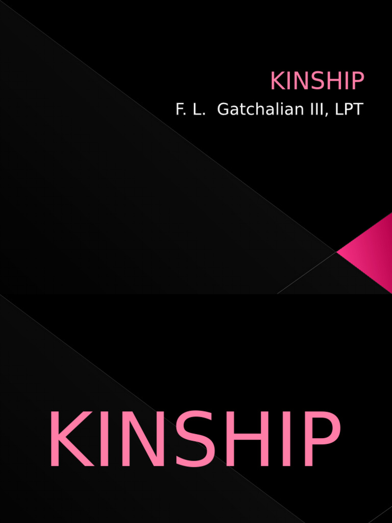 Understanding Kinship Systems and Types | PDF | Kinship | Family