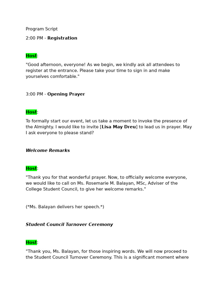 Script Acquaintance Party SEPT 10 | PDF | Health Care | Medicine