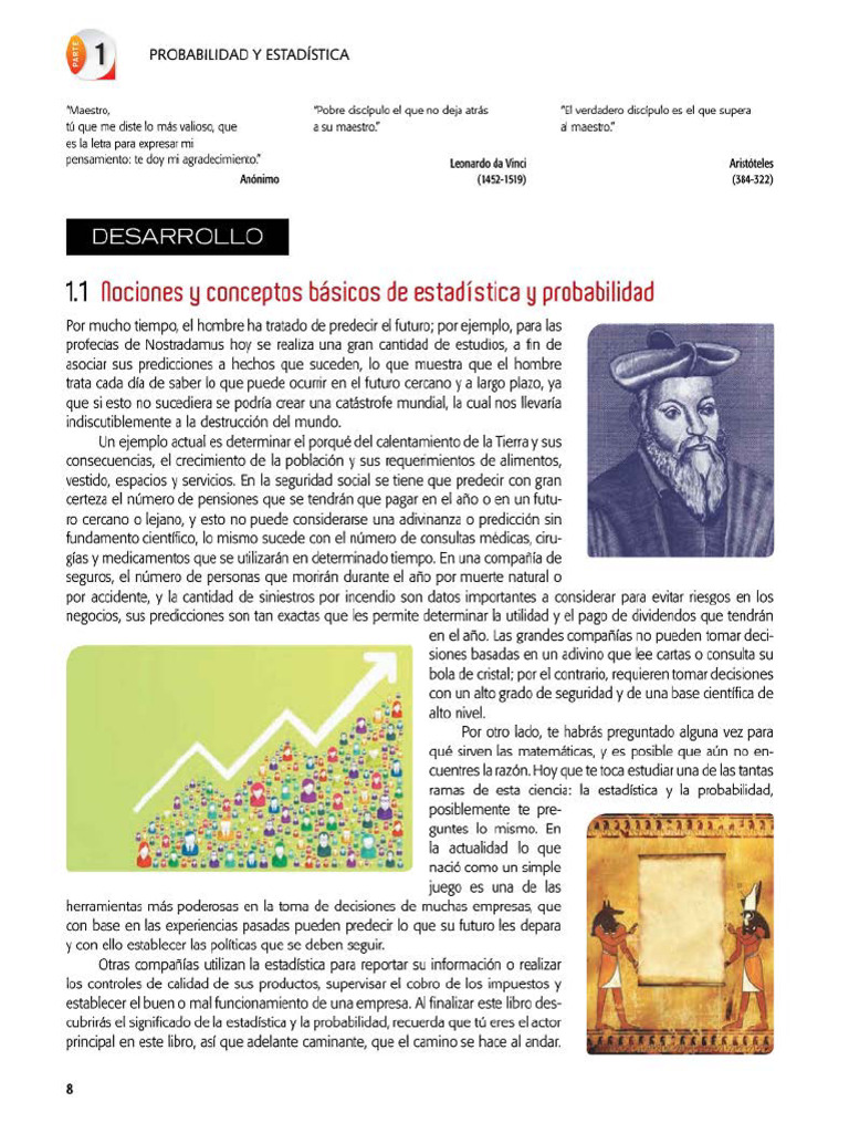 1.1 Nociones y Conceptos Básicos de Estadística y Probabilidad (Actividad 1) | PDF