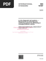 ISO-15197-2013 | PDF | Accuracy And Precision | Calibration