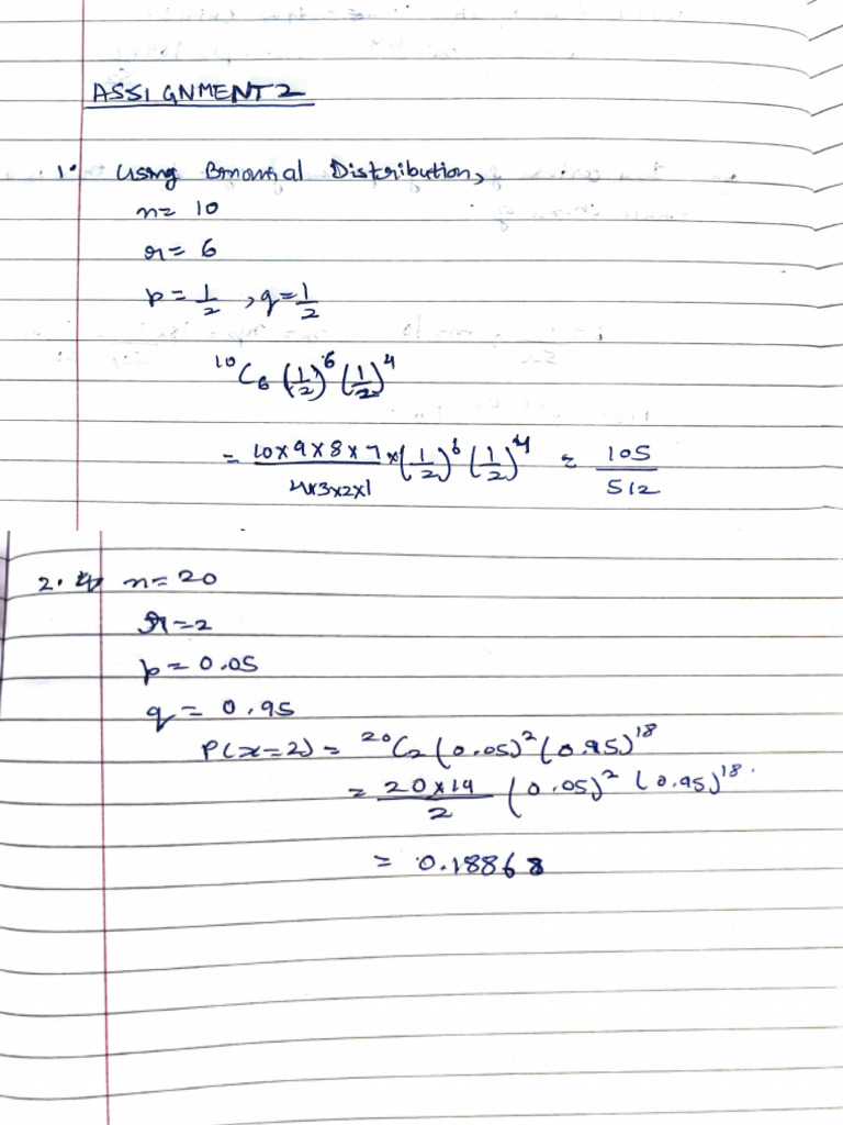 Prob Assign2 Feb6 | PDF