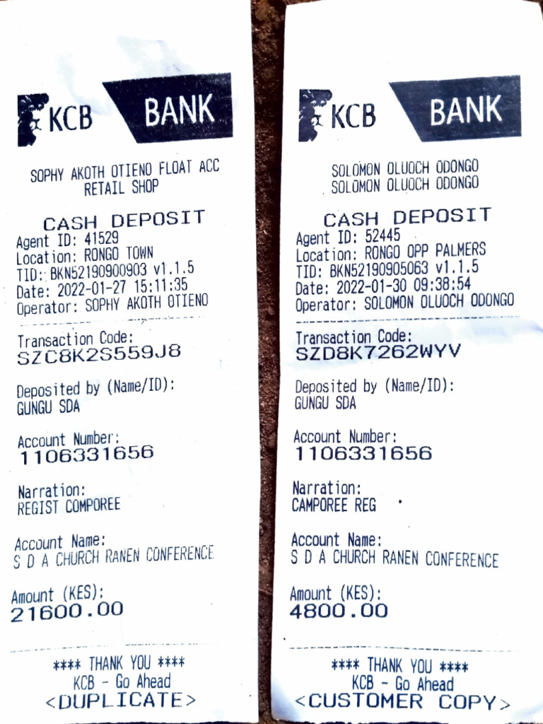 Camporee Final Slips | PDF