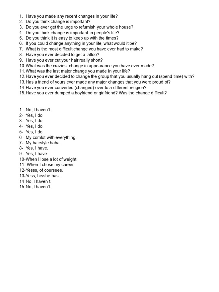 Navigating Life Changes and Encouragement | PDF