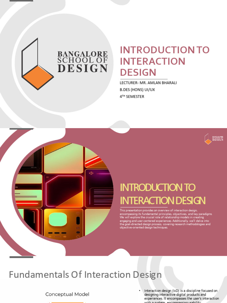 Interaction Design IA-01l | PDF | Usability | Human–Computer Interaction