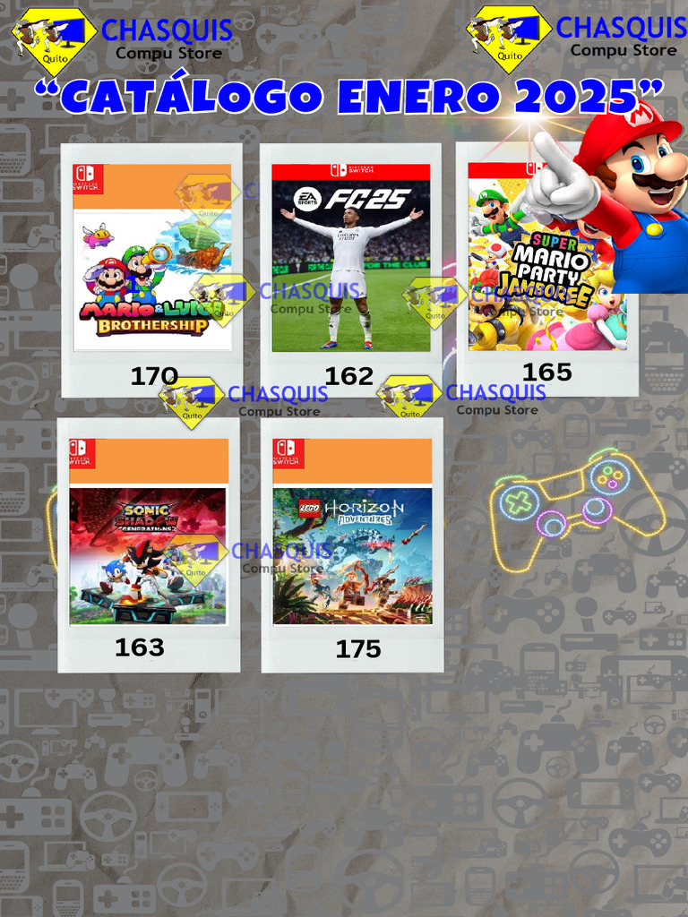 Catalogo Nintendo Switch | PDF