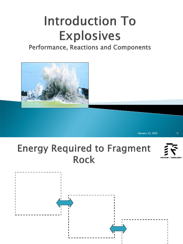 #1 - Intro To Explosives | PDF | Nitrate | Materials