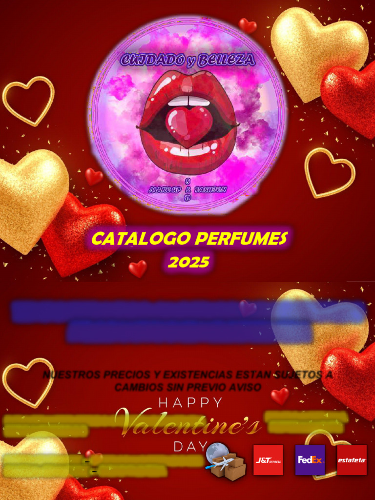 Catálogo de Perfumes 2025: Precios y Envíos | PDF