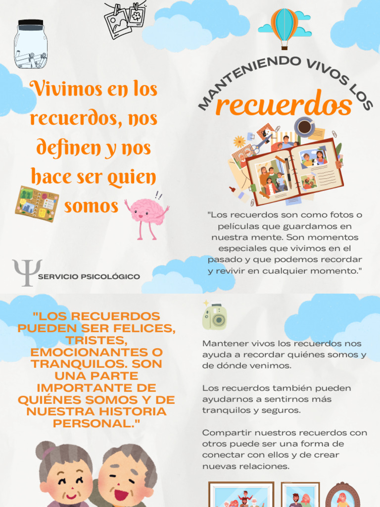 Díptico Los Recuerdos | PDF