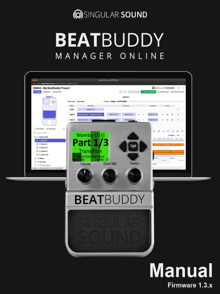 BeatBuddy Manager Online Guide | PDF | Computer File | Computing