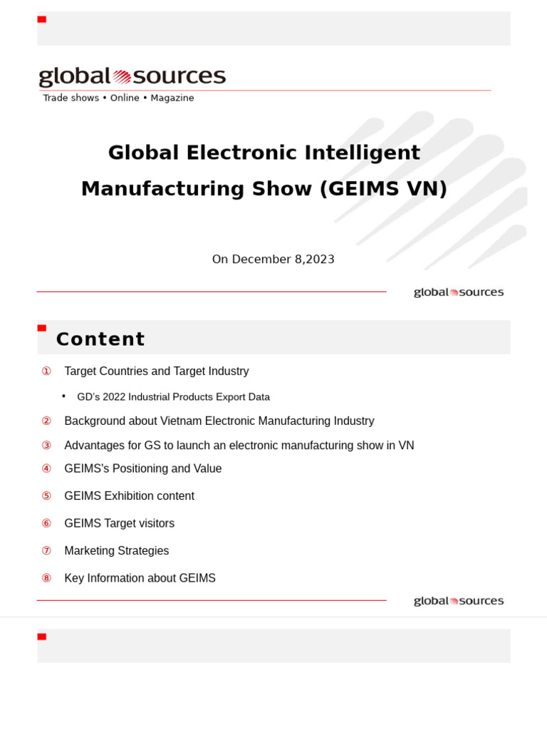 GEIMS VN: Electronic Manufacturing Expo | PDF | Printed Circuit Board ...