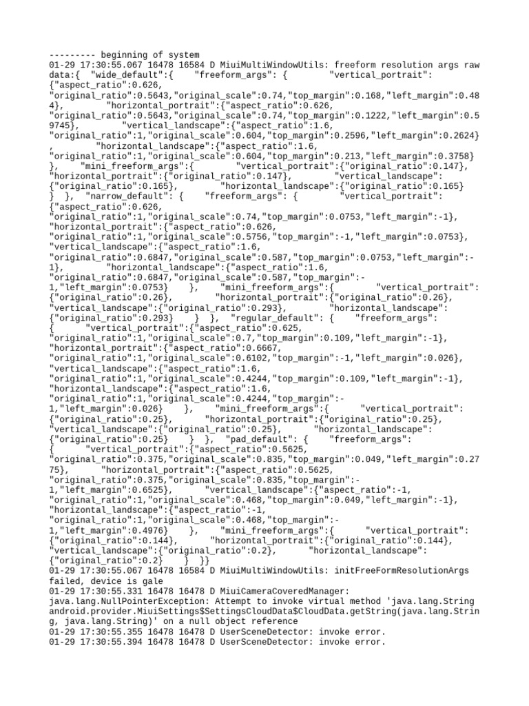 Logcat 1738186280402 JH | PDF | Software Engineering | Software