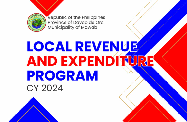 Local Revenue and Expenditure Program 2024 | PDF