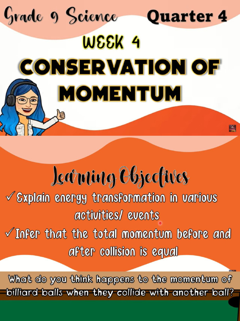 Conservation of Momentum | PDF